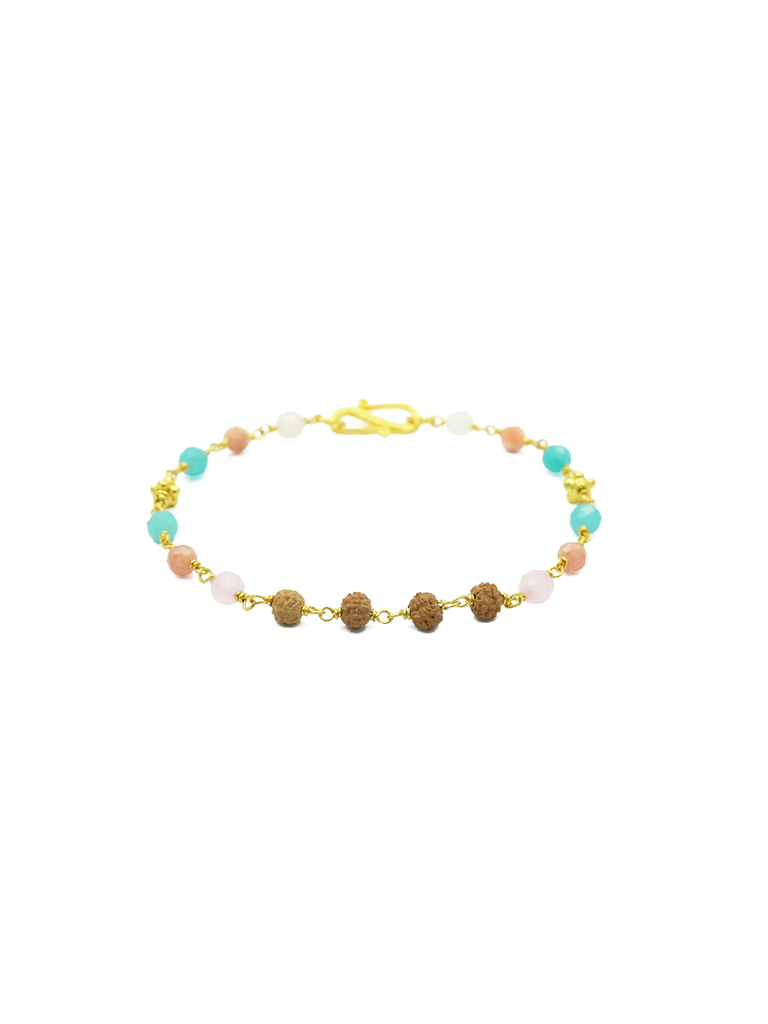 Rubiana Wire Bracelet– Aum Rudraksha