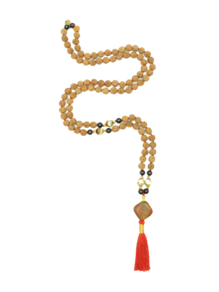 Miracle Warrior Mala– Aum Rudraksha