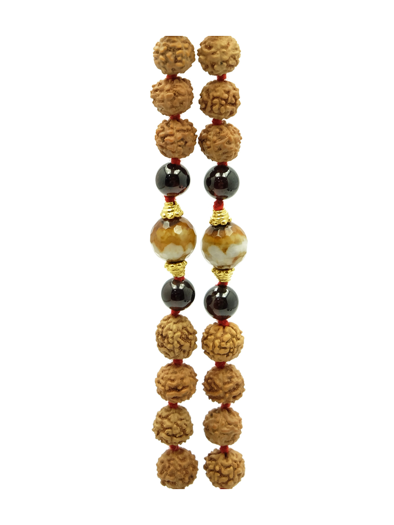 Miracle Warrior Mala– Aum Rudraksha