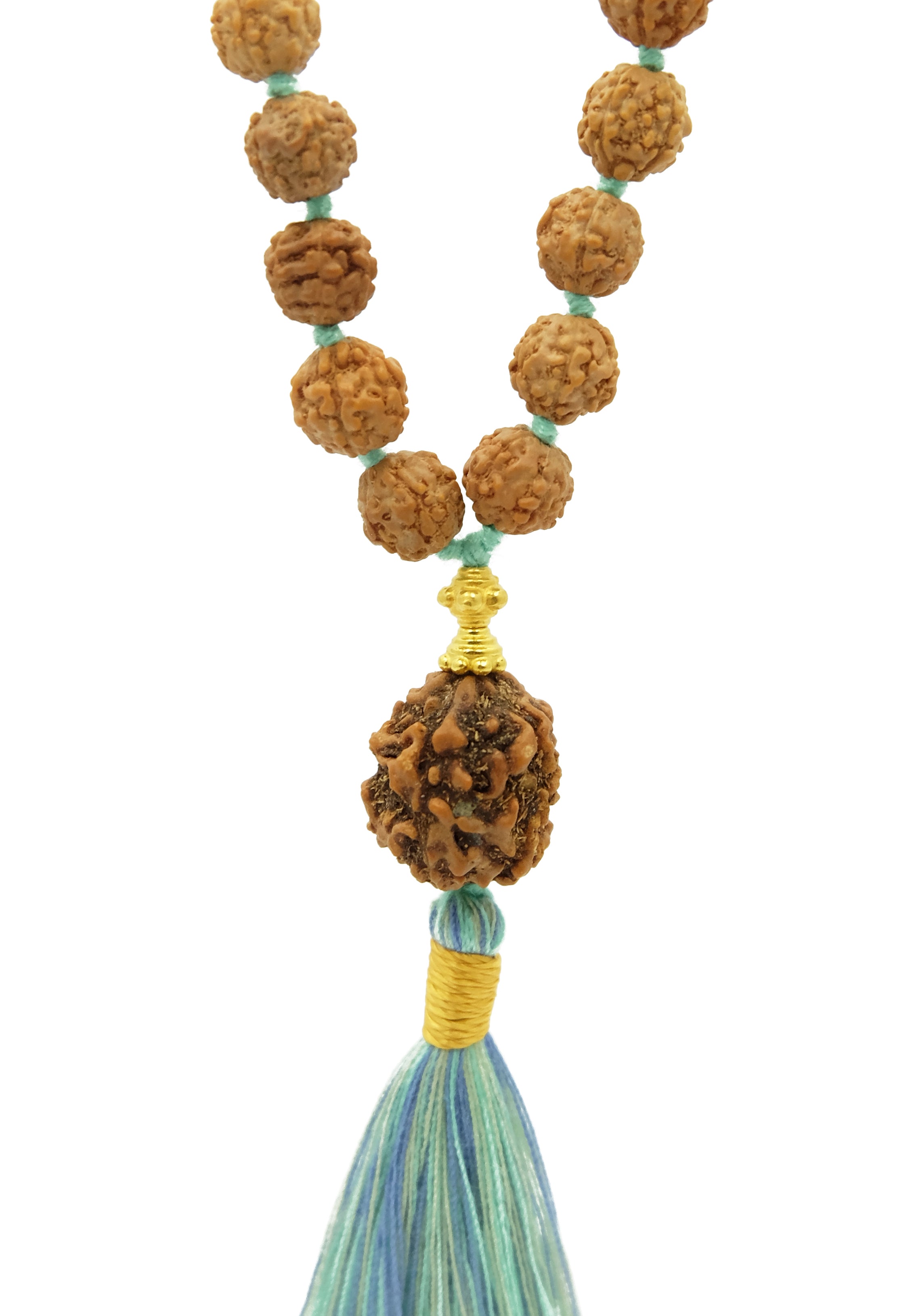 Water Element Mala– Aum Rudraksha